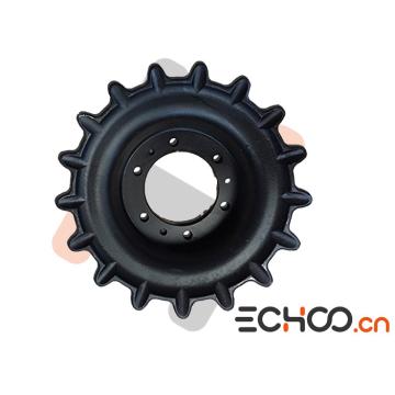 50Mn Black Compact Track Loader Undercarriage Parts Strong Pressure Resistant
