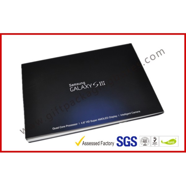 Quality Colorful Printed Card Paper Gift Packaging Boxes , Custom MP4 Greeting Card Gift for sale