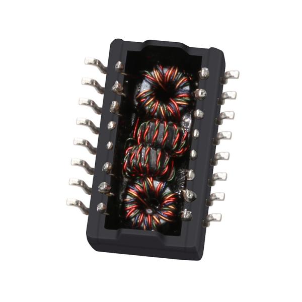 Quality SDH Lan Transformer Single Port Transformer Modules PC Card Used XF-TRC1102NLE for sale