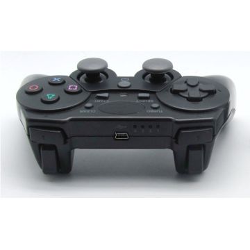 Quality ABS 2.4G Sixaxis Wireless USB Game Controller Double Vibration Feedback For for sale