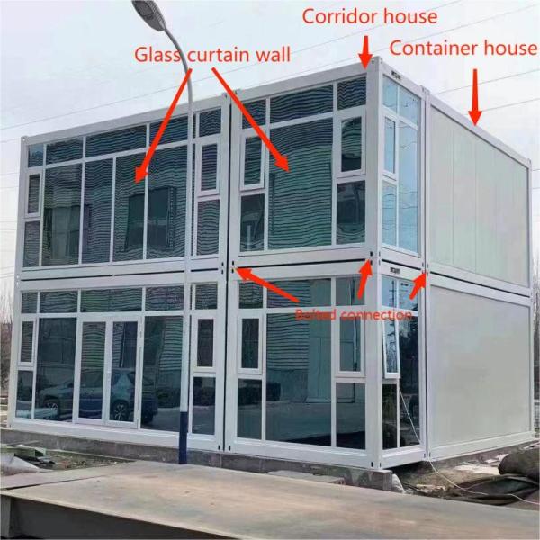 Quality Galvanized Light Steel Frames Steel Structure Prefabricated Insulated Container for sale