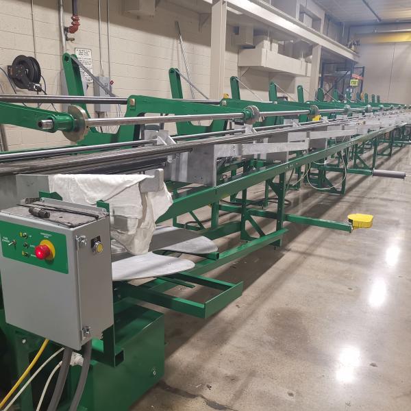 Quality DELLOK Carbon Stainless Steel Aluminium Extruded Tube Finning Machine for sale