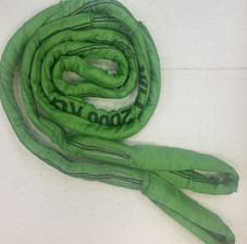 Quality 100% Polyester Round Lifting Sling Eye And Eye , 2 Ton Lifting Slings,1-10m for sale