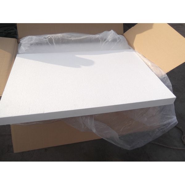 Quality Low Thermal Conductivity Insulation Ceramic Fiber Board Lowes Fire Proof for sale