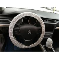 China Clear Plastic / Non Woven Disposable Steering Wheel Covers 110cmx13cm factory