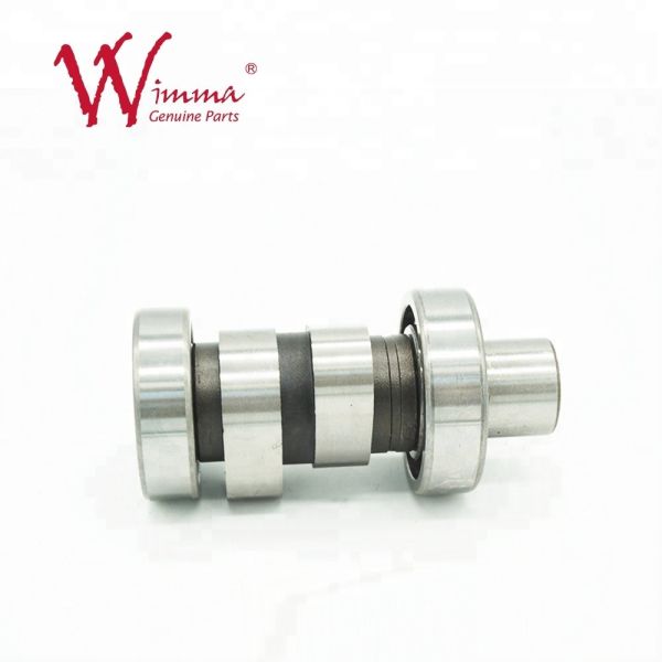 Quality Camshaft Motorcycle Engine Spare Parts Bajaj Ct 100 Silver Black Steel  ISO9001 Listed for sale