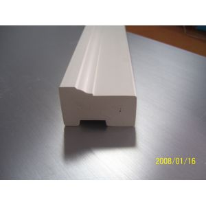 Quality Wpc Brick Mould Moth Proof Indoor Foam PVC Decorative Mouldings Wood Plastic Composite Door Frame for sale