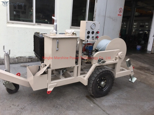 Quality Bullwheel Underground Hydraulic Cable Puller 2000 Rpm Heavy Duty for sale
