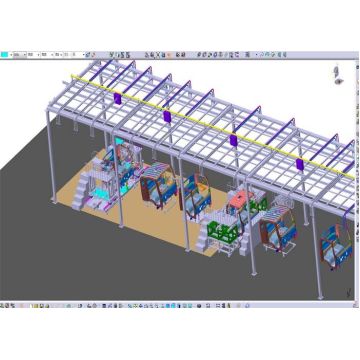 Quality Vehicle Assembly Welding Line Design , Auto Parts Manufacturing Machines for sale