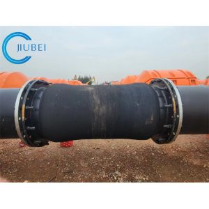 Quality DN150 Customization Abrasion Resistant Rubber Dredging Pipe Flexible Discharge for sale