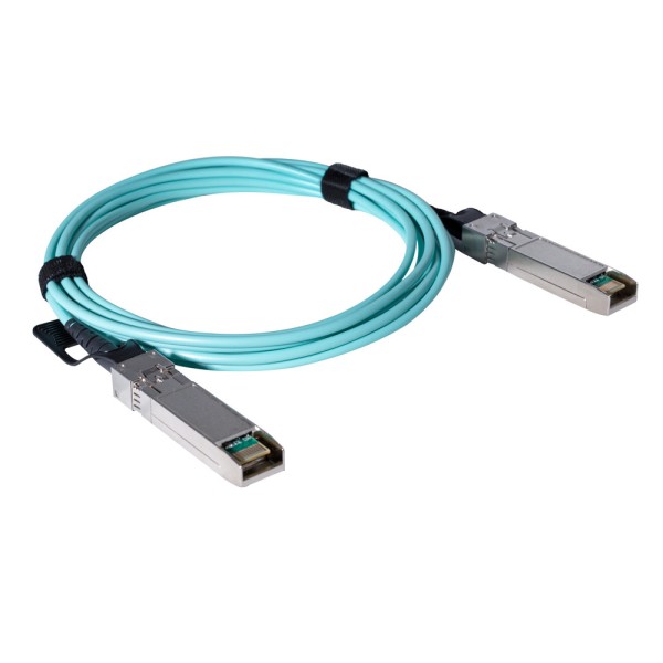 Quality Cisco Compatible Sfp+ Aoc Cable , 3.3V Single Power 10g Aoc Cable 15M for sale