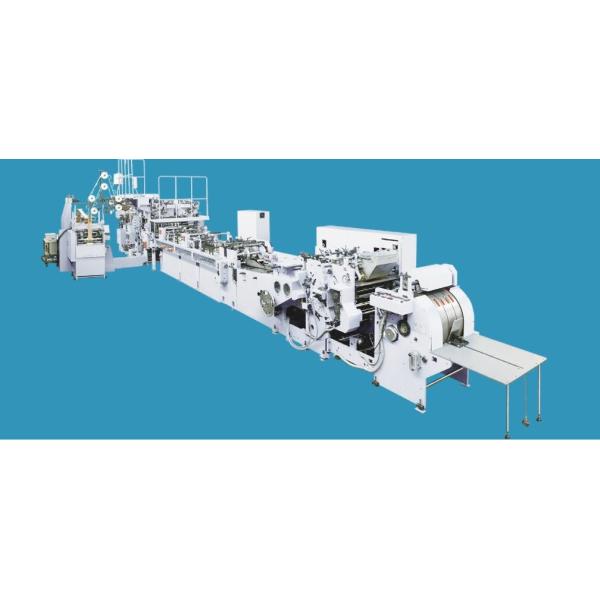 Quality 34kw 70bags/Min Bottom Bag Window Box Patching Machine for sale