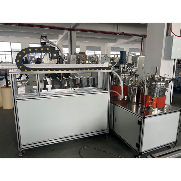 Quality 0.6MPa Oil Filter Production Line 6KW Mesh Filter Two Components Clipping for sale