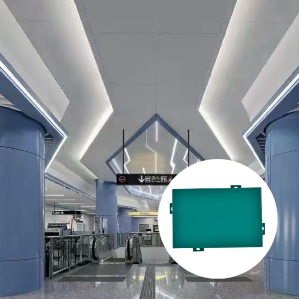 Quality Environmental Friendly Aluminum Veneer Panel For Cladding Wall Decoration for sale