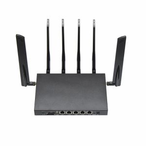 Quality Openwrt System 5G Wifi 6 Router Dual Core Network Chip MT7621 for sale