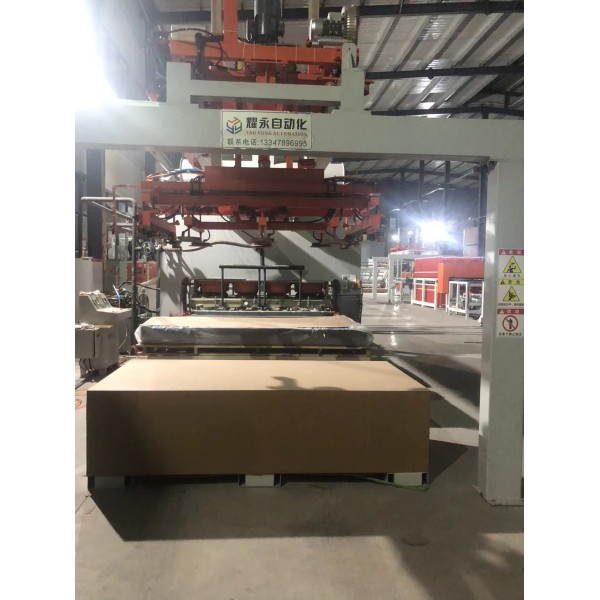 Quality 4x8Ft Short Cycle Melamine Laminating Hot Press Machine Hot Press Line for sale