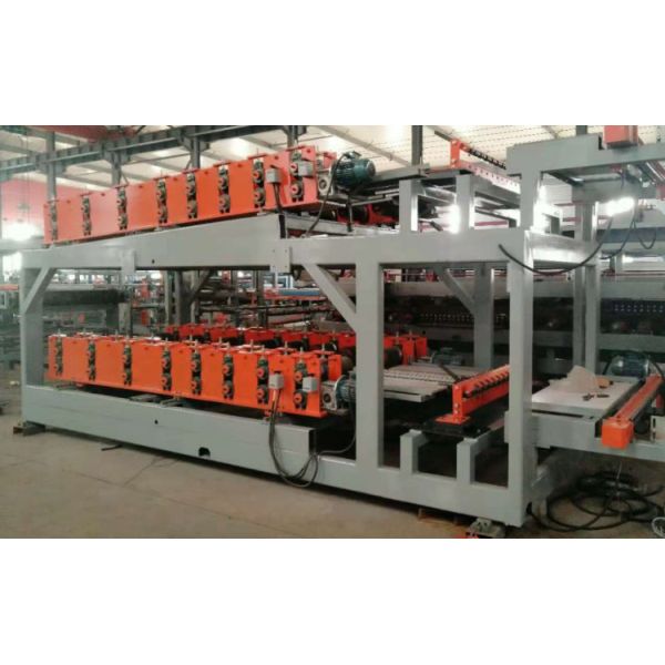 Quality Thermal Insulation Waterproof PU EPS Rock Wool Sandwich Panel Production Line for sale