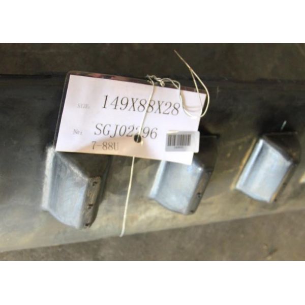 Quality Joint Free Compact Track Loader Tracks , High Tensile Strength Lightweight for sale