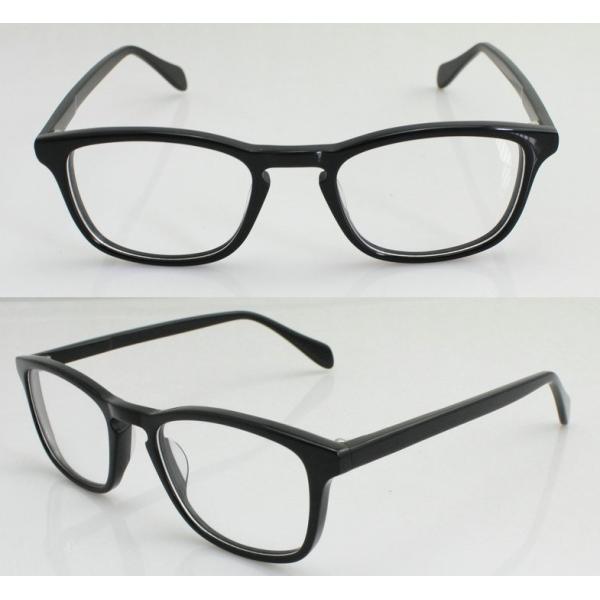 Quality Fashion Blue Acetate Men Optical Frames, Custom Hand Made Acetate Eyewear Frame for sale