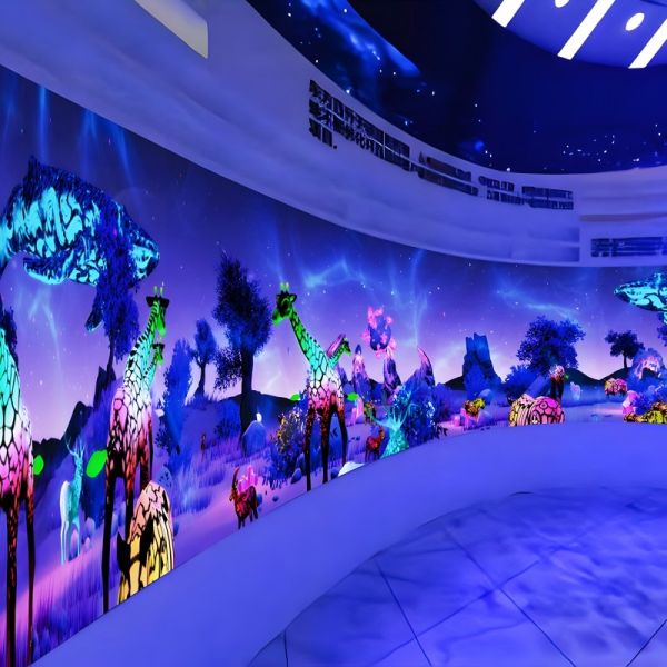 Quality Large 3D Immersive Wall Interactive Wall Projection System For Hotel for sale