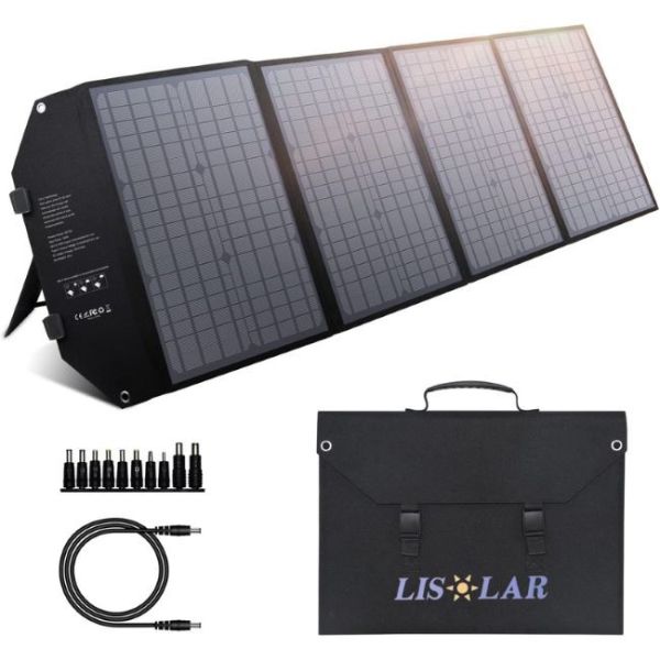 Quality Multi Functional Solar Folding Bag Handbags Lightweight Foldable 100W Solar for sale