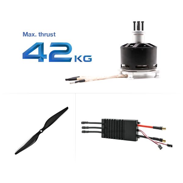 Quality 12090 BLDC Motor 42KG Thrust 9KW for Heavy Lift Drones for sale