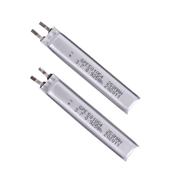 Quality Lithium Polymer Battery Pack 600mAh 3.7V with 500 Times Cycle Life for Consumer for sale