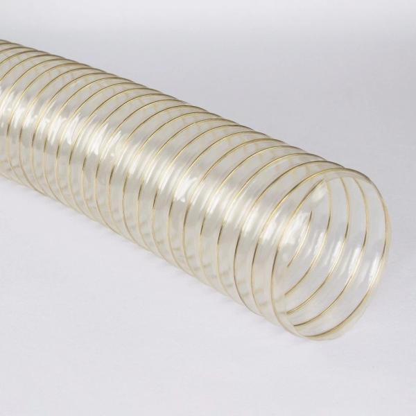 Quality TPU Flexible Hose Fiber Braided Conduit Rubber Braid Transparent Duct Pipe for Cutting for sale