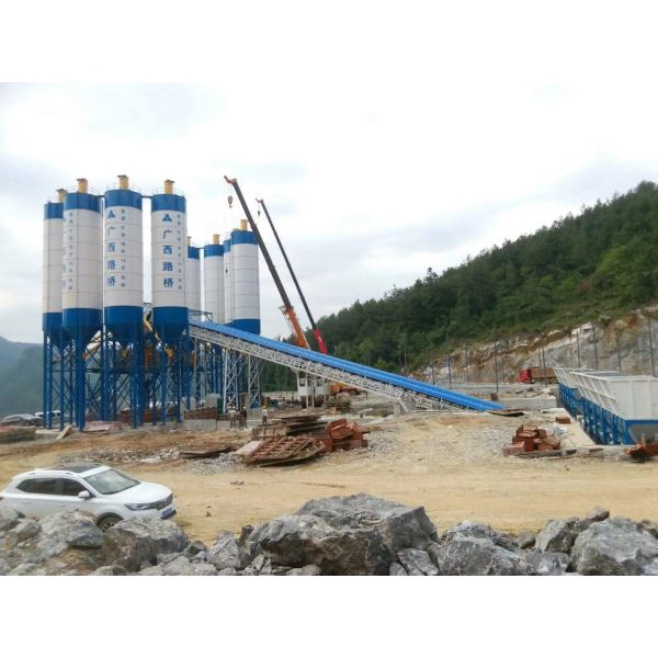 Quality Construction Ready Mixed Concrete Batching Plant Factory Building Batching for sale