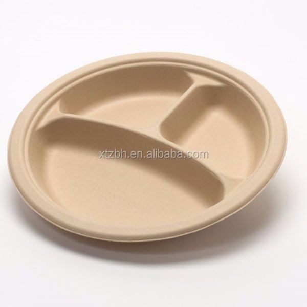 Quality Automatic Bagasse Tableware Making Machine , Biodegradable Plates Machine 120kw for sale