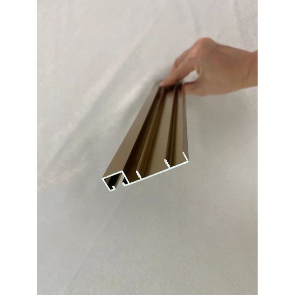 Quality Brushed Surface LED Baseboard Wall Skirting Board for Modern Design Style Floor for sale