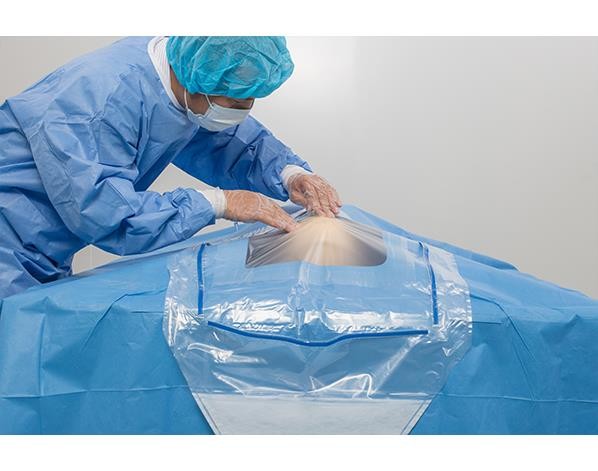 Quality Disposable TUR Drape Surgical Craniotomy Drape 230*300cm for sale