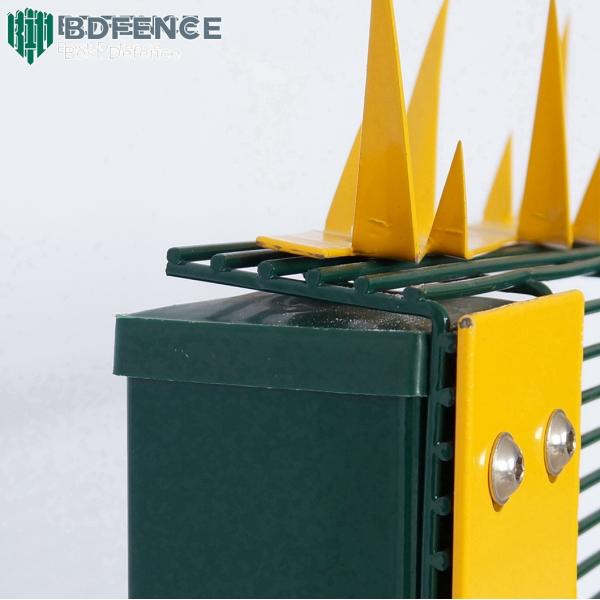 Quality Customized Galvanized 358 Security Fencing Commercial Metal Iron Panel for sale