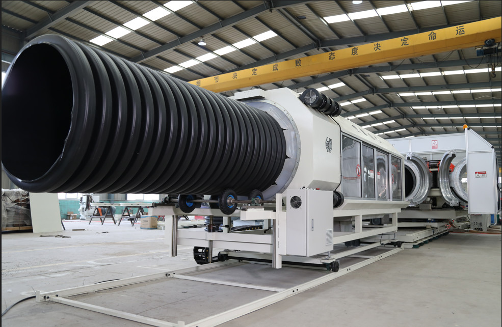 Quality High Speed Corrugated Pipe Manufacturing Machine Drainage Sewage Pipe Extrusion for sale