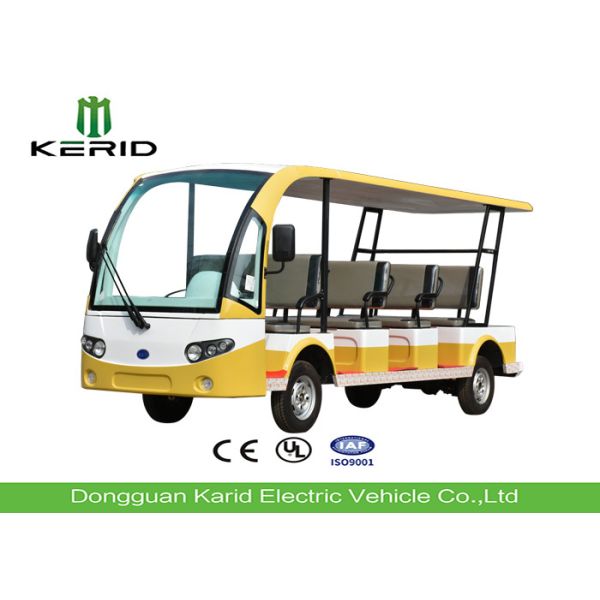 Quality 72V 7.5kW Long Range Electric Sightseeing Bus For Hotel / Resorts Reception for sale