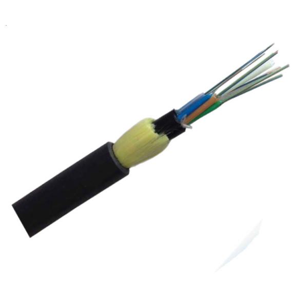 Quality Aramid Yarn ADSS Fiber Optic Cable for sale