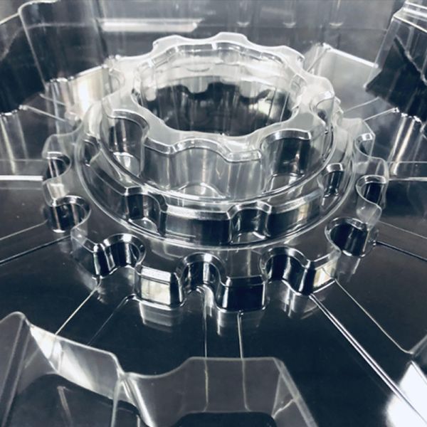 Quality Transparent PET Plastic Packaging Blister Tray for Bearings Hardware Components for sale