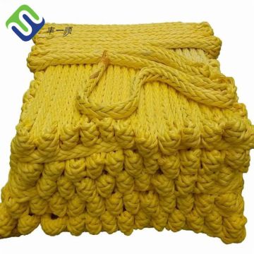 Quality Marine Ship Floating Boat Tow Rope High Strength 12 Strand UHMWPE for sale