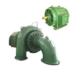 Quality 8Mw Francis Hydro Turbine Generator 800kw Water Head 65m for sale