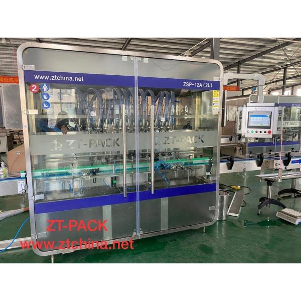 Quality Automatic Food Rotor Pump Filling Machine For High Viscous Paste Jam Sauce Cream for sale