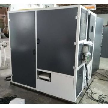Quality Facial Tissue Log Saw Cutting Machine Touch Screen One Year Warranty for sale