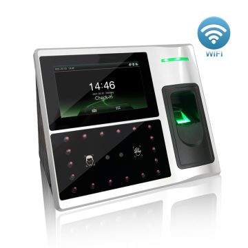 Quality Large Capacity ID Card Reader 125KHz and Face/Fingerprint/Palm Time Attendance for sale