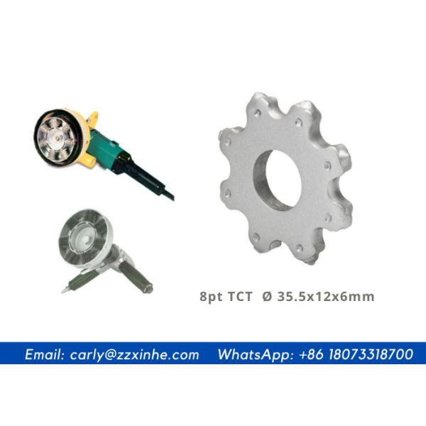 Quality 8pt TCT Scarifier Cutters Handheld Small Carbide Cutting Tool For Scarifier for sale