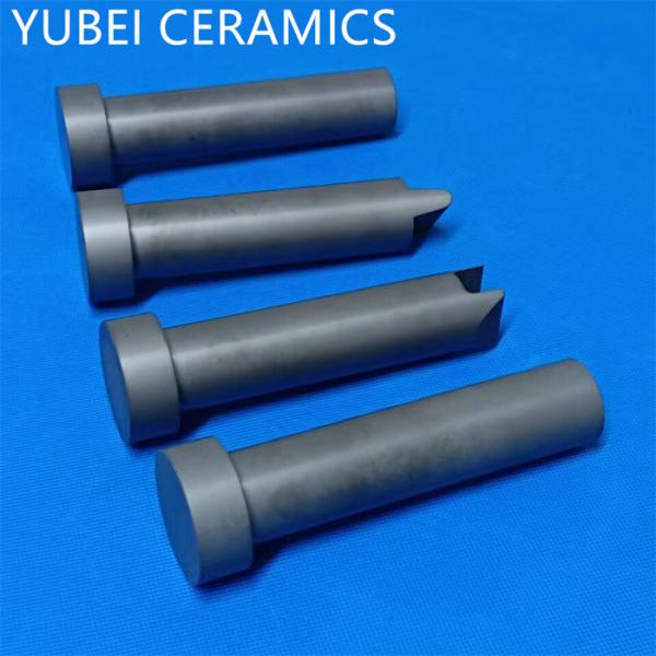 Quality SSiC Silicon Carbide Ceramic Rod , High Strength Carborundum Rod for sale