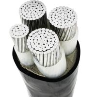 china Aluminum Conductor Overhead Electric Cable YJLV22 Overhead Power Cable CE