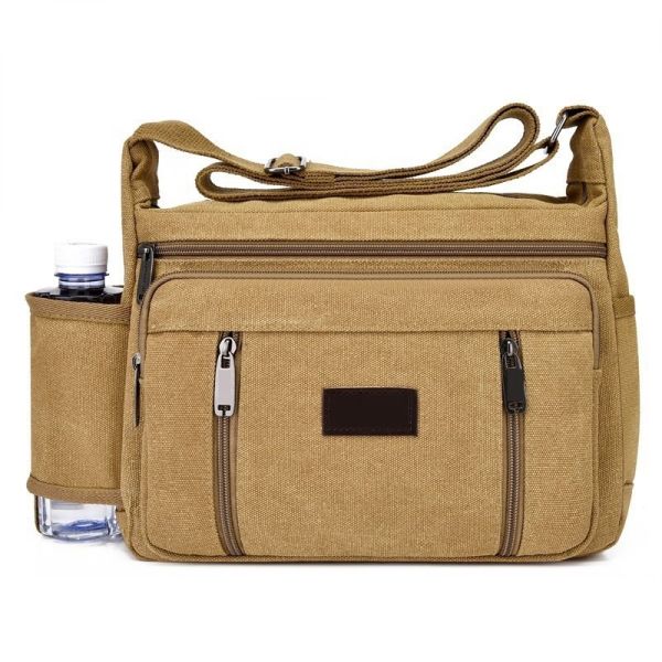 Quality OEM Sympathybag Men's Messenger Bag Casual Crossbody Bag With Bottle Pocket for sale