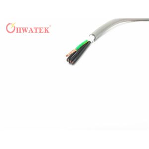 Quality PUR Sheath Multicore Flexible Cable Electrical Wire Unscreened UL20549 300V VW-1 for sale