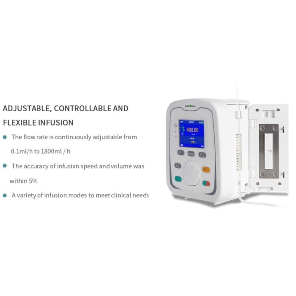 Quality Purple Horn  Hospital Infusion Pumps Multiple Modes 5% Accuracy for sale