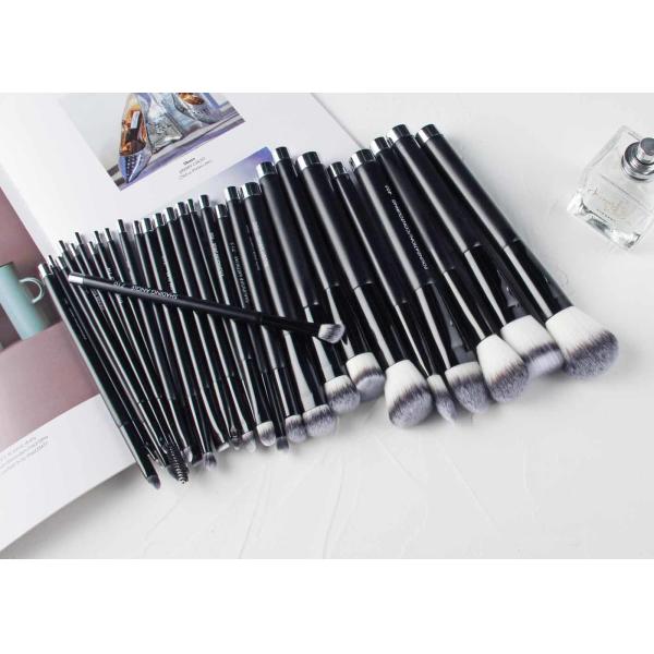 Quality 29 Piece Magnetic Stand Synthetic Fiber Makeup Brushes for sale