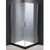 china 800x800x1900mm 2 Sided Frameless Glass Shower Enclosure